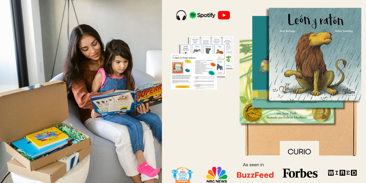 Curio | Meet the curated book club for little bilingual kids
